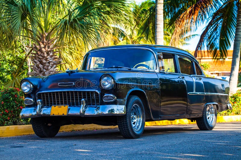 American Oldtimer in Cuba 2 Stock Photo - Image of school, mercury ...
