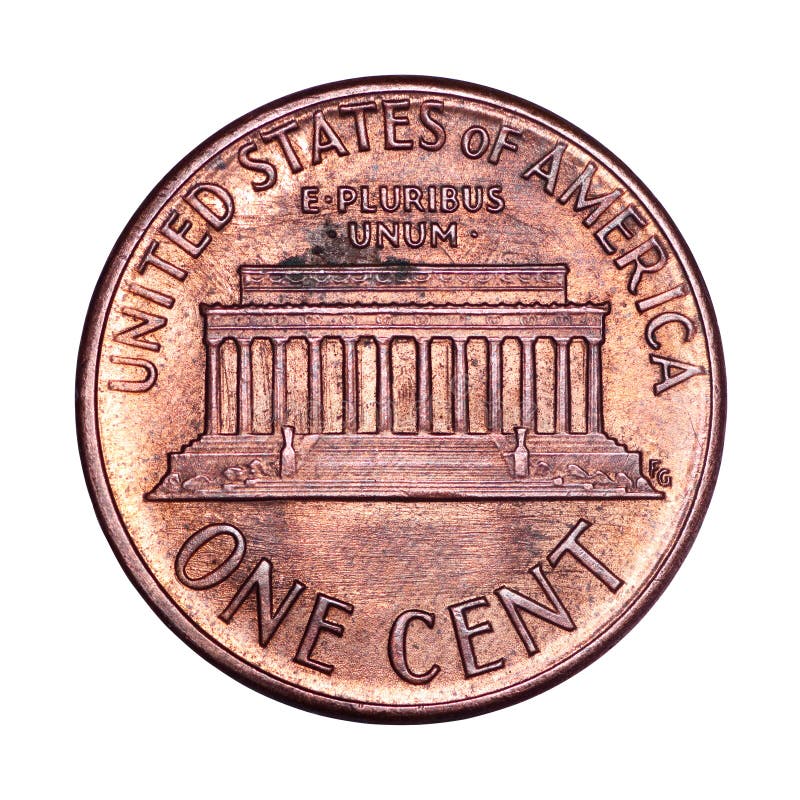 American One Cent Coin from 1989 Stock Image - Image of cent, liberty ...