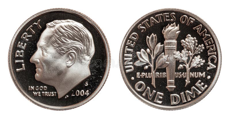 Isolated US dime front stock image. Image of finance, dime - 4441641 Isolated US dime front stock image. Image of finance, dime - 4441641