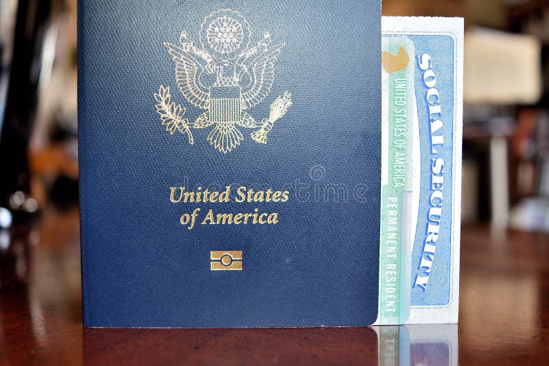 American Passport Permanent Resident Card And Social Security Number