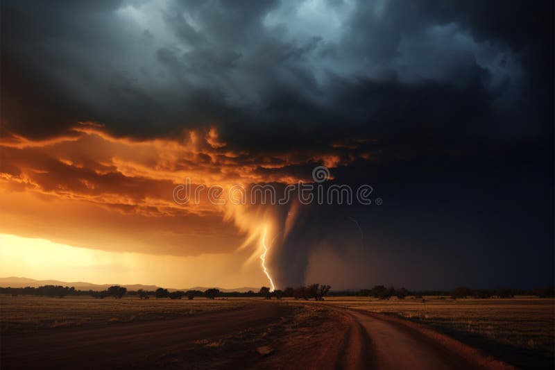 Supercell Storms Stock Illustrations – 8 Supercell Storms Stock ...