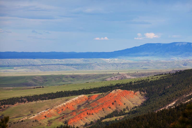 American prairie stock image. Image of sandstone, prairie - 66010621