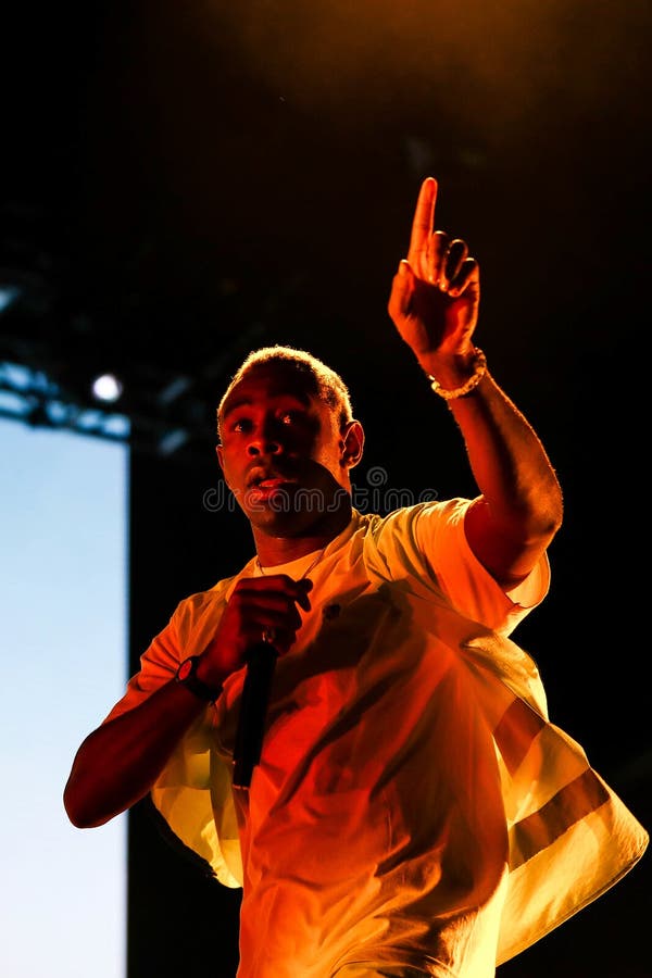 Tyler the Creator in Concert at Boston Calling Editorial Stock Image ...