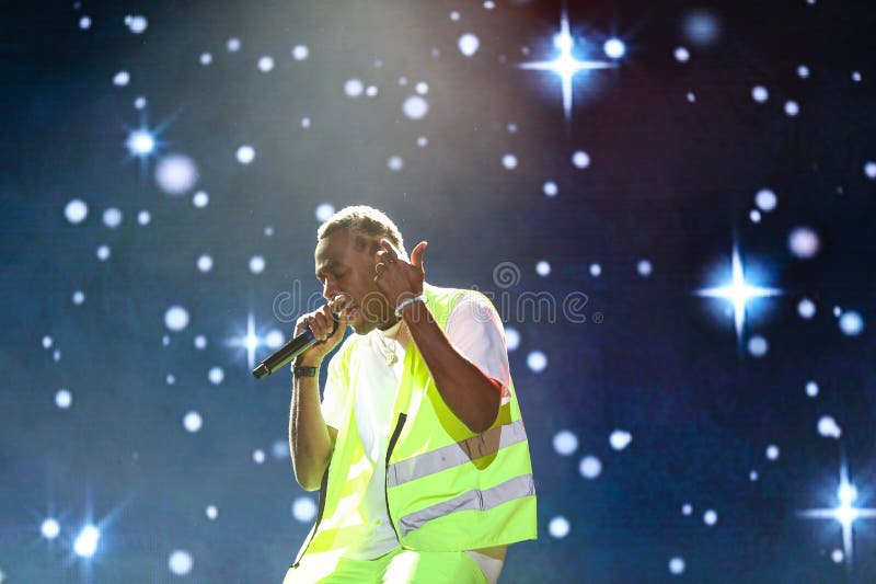 Tyler the Creator in Concert at Boston Calling Editorial Stock Image ...