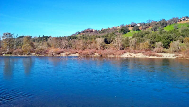 American River Sacramento CA Stock Image - Image of sacramento, river ...