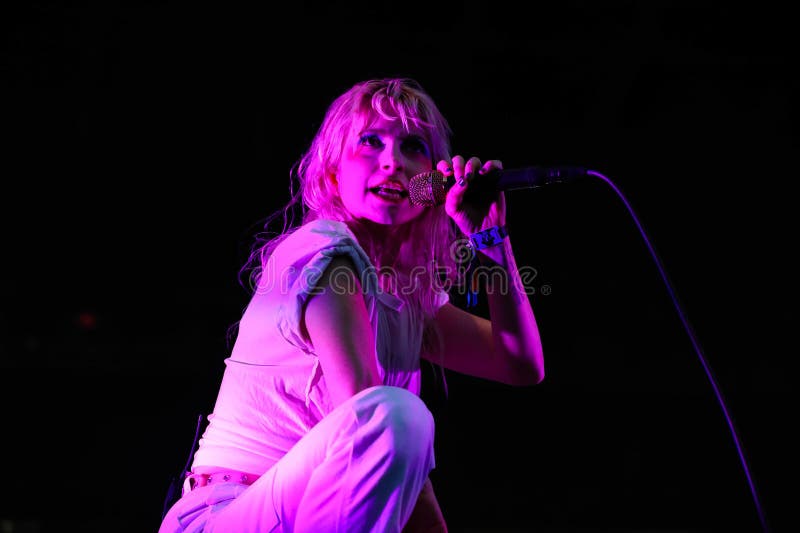 Paramore - Haley Williams in Concert at Boston Calling Editorial Stock ...