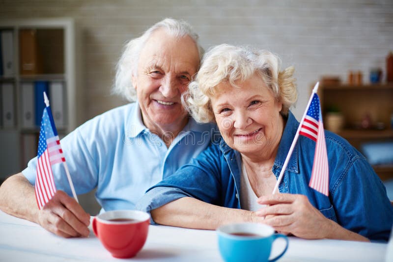 American seniors stock image. Image of retired, people - 55224091