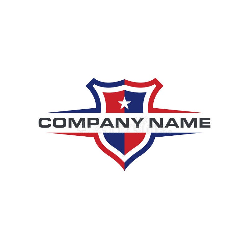 American Shield Logo stock illustration. Illustration of classic ...