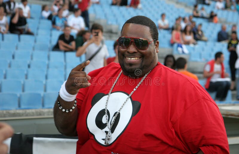 American Singer Big Ali editorial stock photo. Image of atmosphere ...