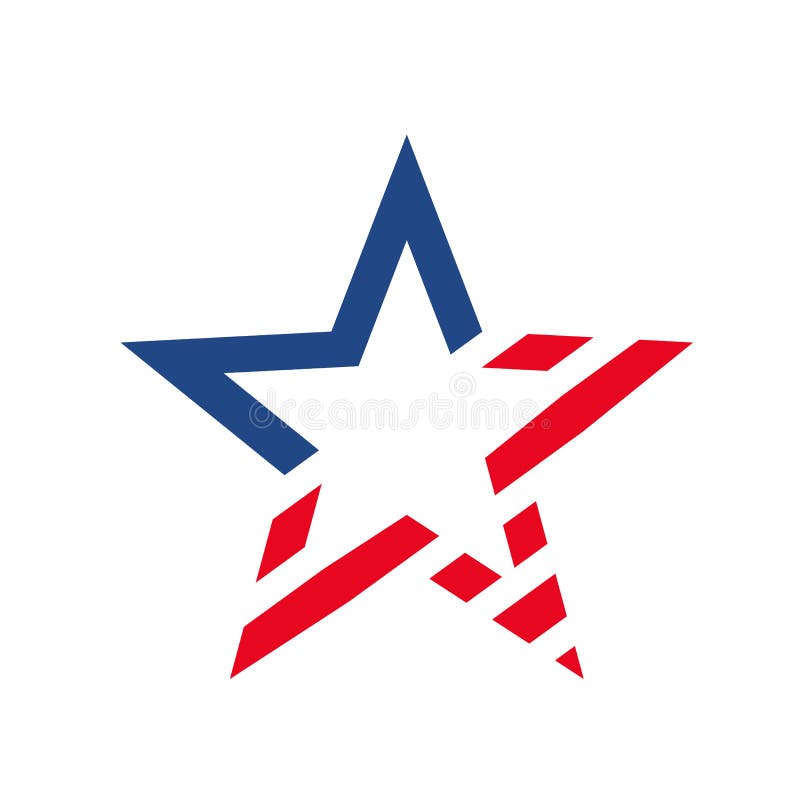 Patriotic Shooting Star Logo Stock Illustrations – 12 Patriotic ...