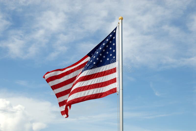 American state flag stock image. Image of national, american - 6920797