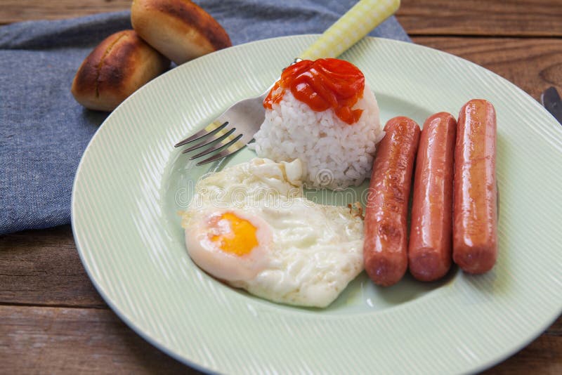 American style breakfast stock image. Image of sunny - 168387209