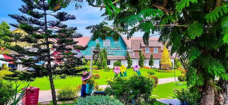 An American Style Farm in Thailand Editorial Stock Photo - Image of ...