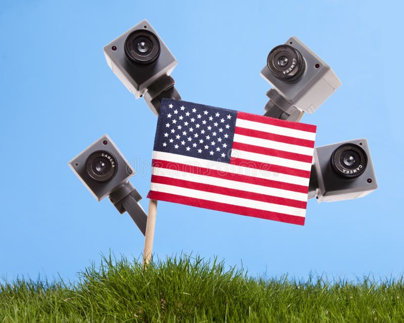American Surveillance stock photo. Image of grass, america - 32828580