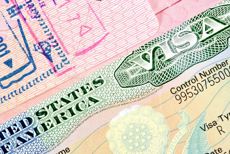 US Visa stock photo. Image of identification, arrival, passport - 367596