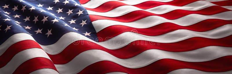 American Wave Flag stock image. Image of star, striped - 174577105
