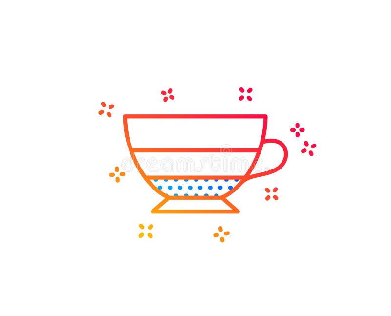 Americano Coffee Icon. Hot Drink Sign. Vector Stock Vector ...