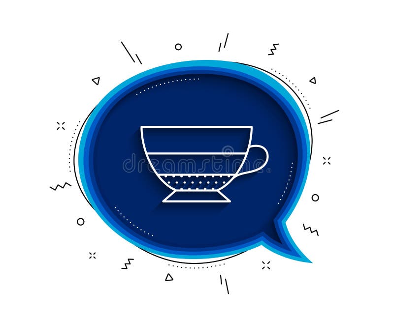 Americano Coffee Icon. Hot Drink Sign. Vector Stock Vector ...