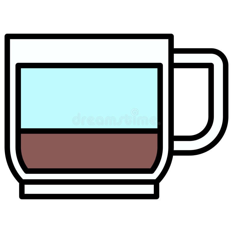 Americano Icon, Coffee Shop Related Vector Stock Vector - Illustration ...