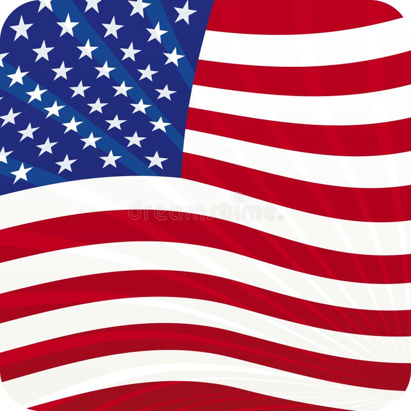 Americano (vector) ilustración del vector. Ilustración de azul - 3109551