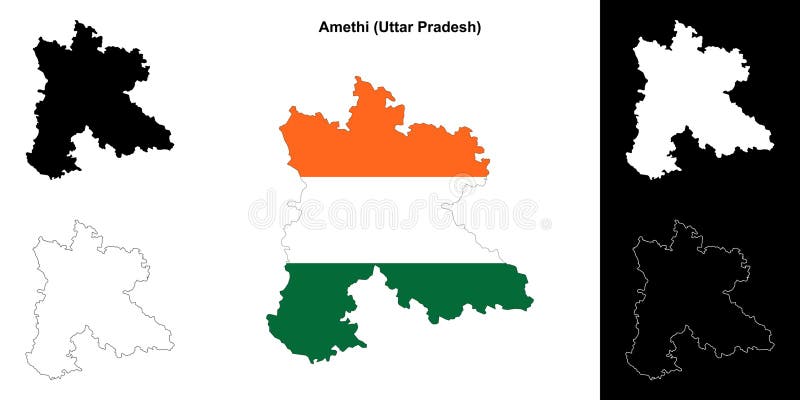 Amethi Map Stock Illustrations – 8 Amethi Map Stock Illustrations ...