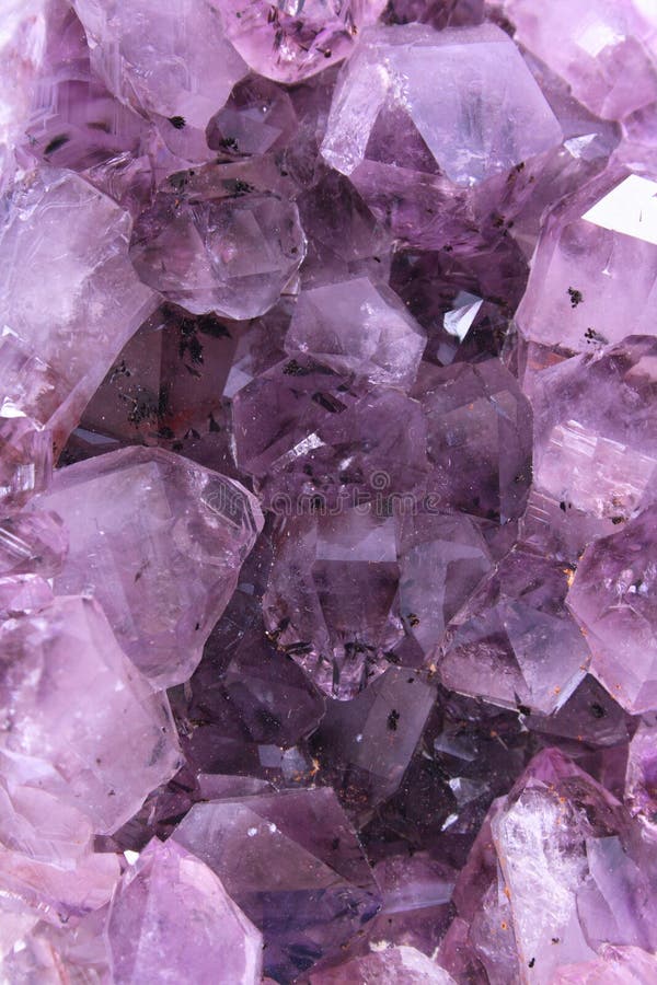 Amethyst stock image. Image of faceted, lavender, isolated - 1226709