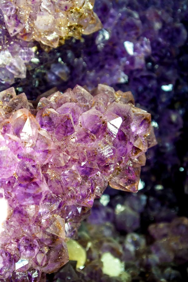 Amethyst Geode stock image. Image of beautiful, close - 15841899