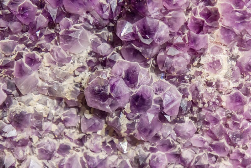 Amethyst Crystal Background Stock Photo - Image of crystalline ...