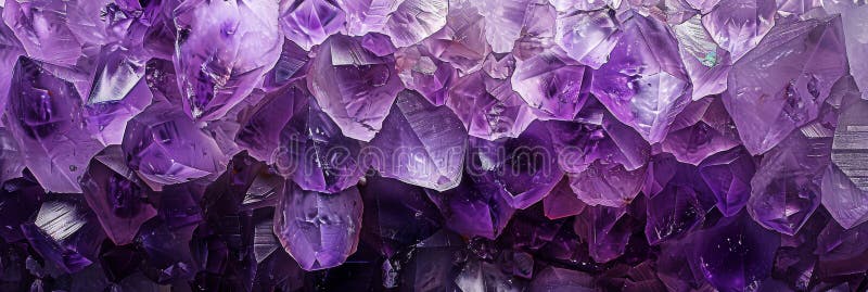 Amethyst Crystal, Purple Quartz Raw Gemstone Amethyst Druse Pattern ...