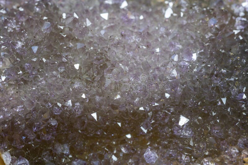 Amethyst crystals stock image. Image of crystals, magnification - 276896433