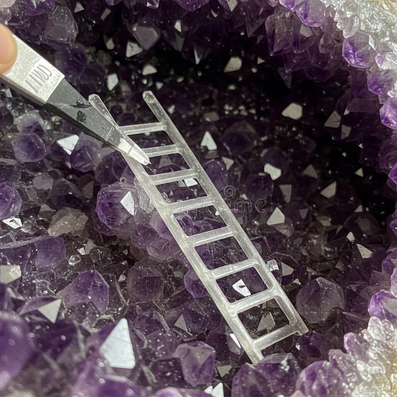 Crystalline Ladder Stock Illustrations – 8 Crystalline Ladder Stock ...