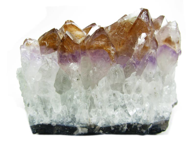 Amethyst Geode Geological Crystals Stock Photo - Image of quartz ...