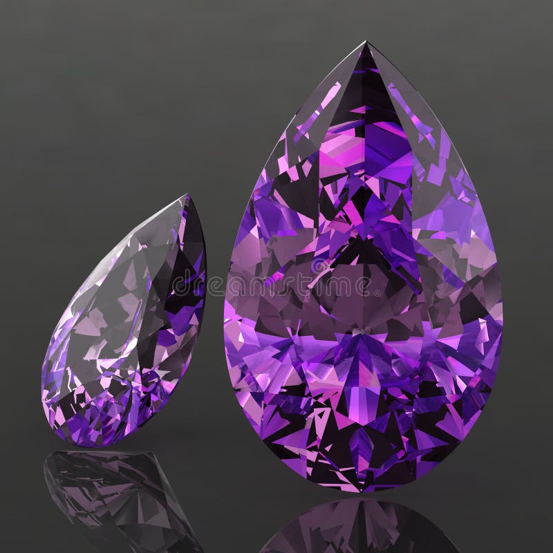 Amethyst stock illustration. Illustration of queen, sapphire - 30197246