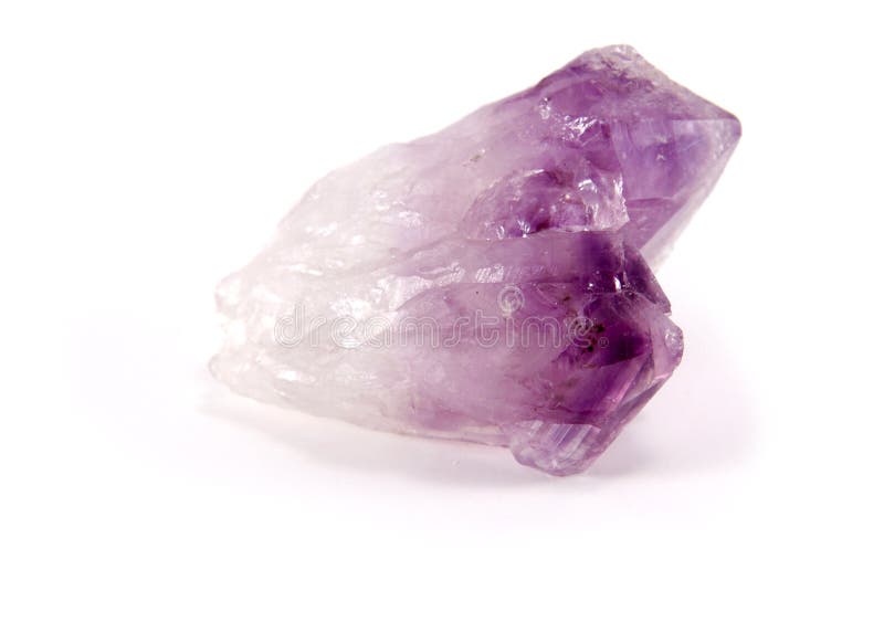 Amethyst kristall fotografering för bildbyråer. Bild av lampa - 11115567