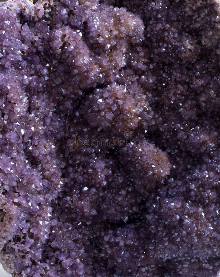 .amethyst Mineral Specimen Stone Rock Geology Gem Crystal Stock Photo ...