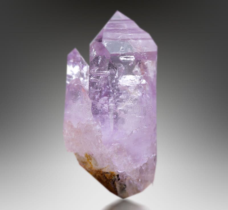 .amethyst Mineral Specimen Stone Rock Geology Gem Crystal Stock Image ...