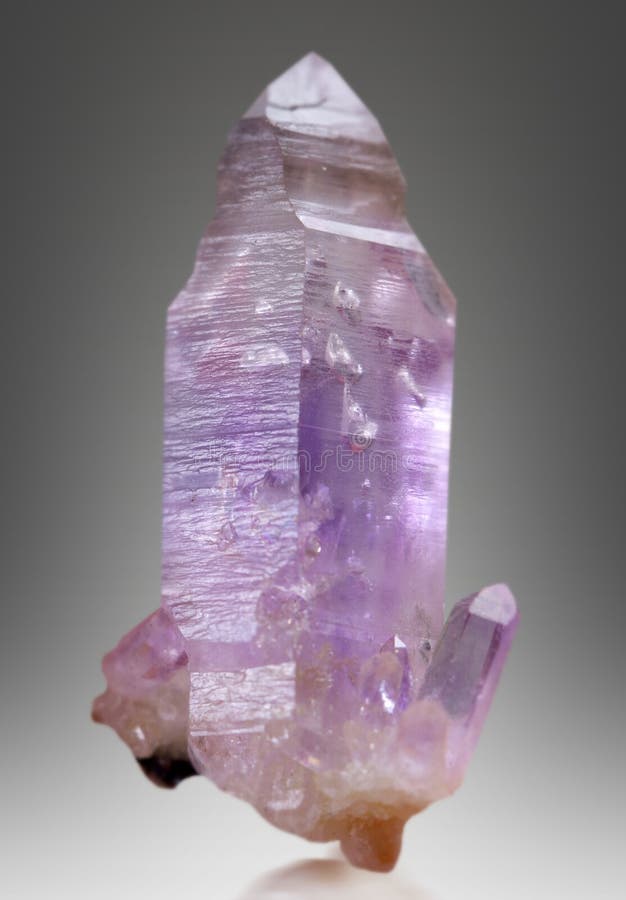 .amethyst Mineral Specimen Stone Rock Geology Gem Crystal Stock Image ...
