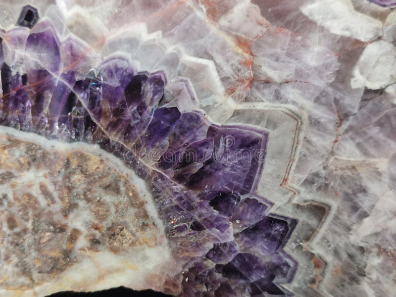 Amethyst mineral texture stock image. Image of nature - 274763923