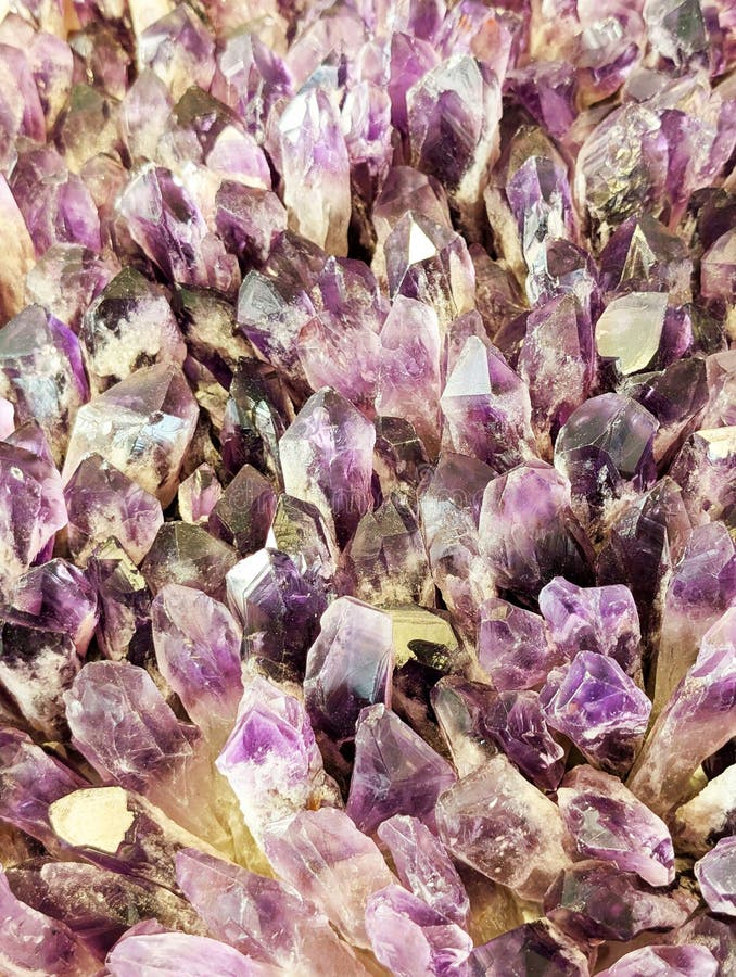 Amethyst mineral texture stock image. Image of stone - 373601737