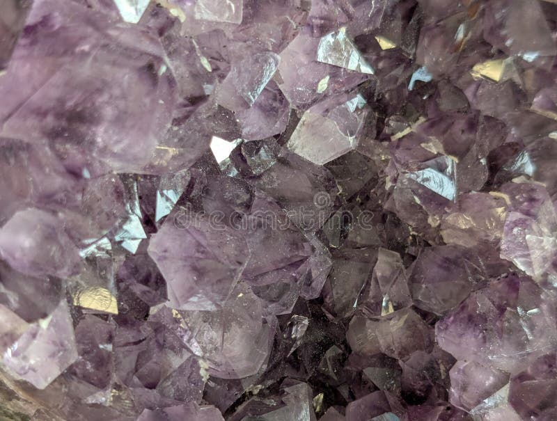Amethyst mineral texture stock image. Image of lithotherapy - 373601795