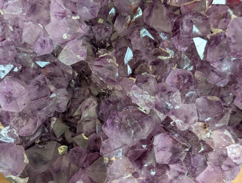 Amethyst mineral texture stock photo. Image of geology - 373601838