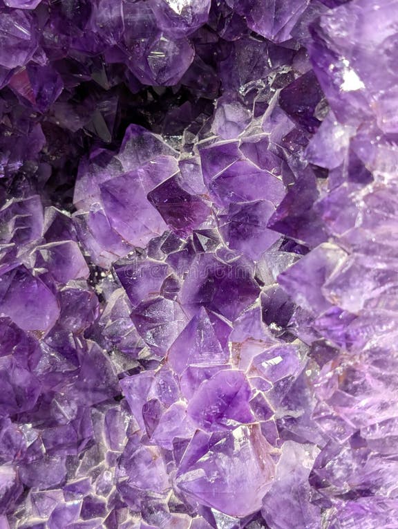 Amethyst mineral texture stock photo. Image of jewelry - 380843600