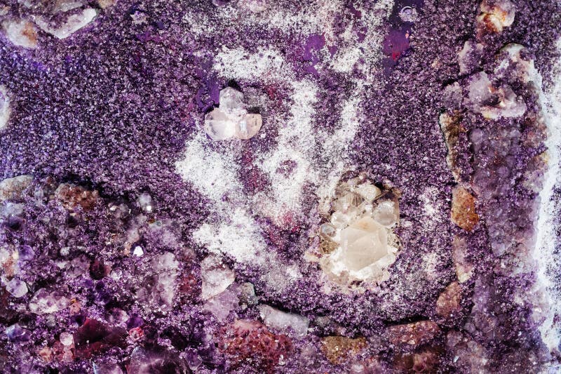 Amethyst Texture Background. Violet Surface, Natural Crystal Stock ...