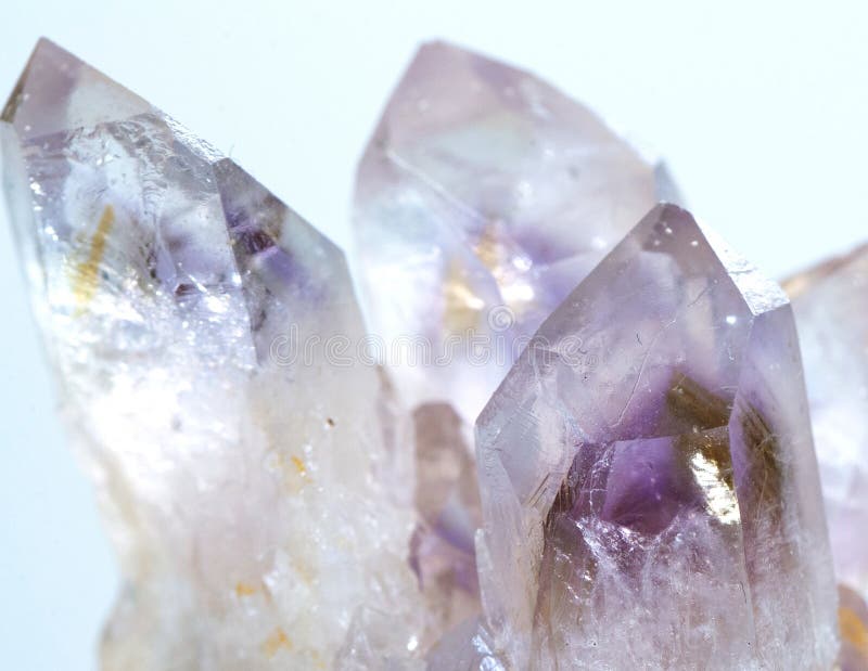 Ametrine .mineral Specimen Stone Rock Geology Gem Crystal Stock Image ...