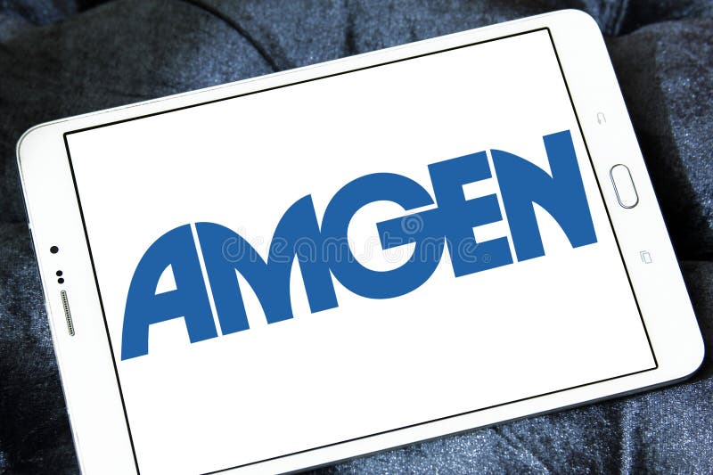 Amgen Pharmaceutical Company Logo Editorial Stock Image - Image of ...