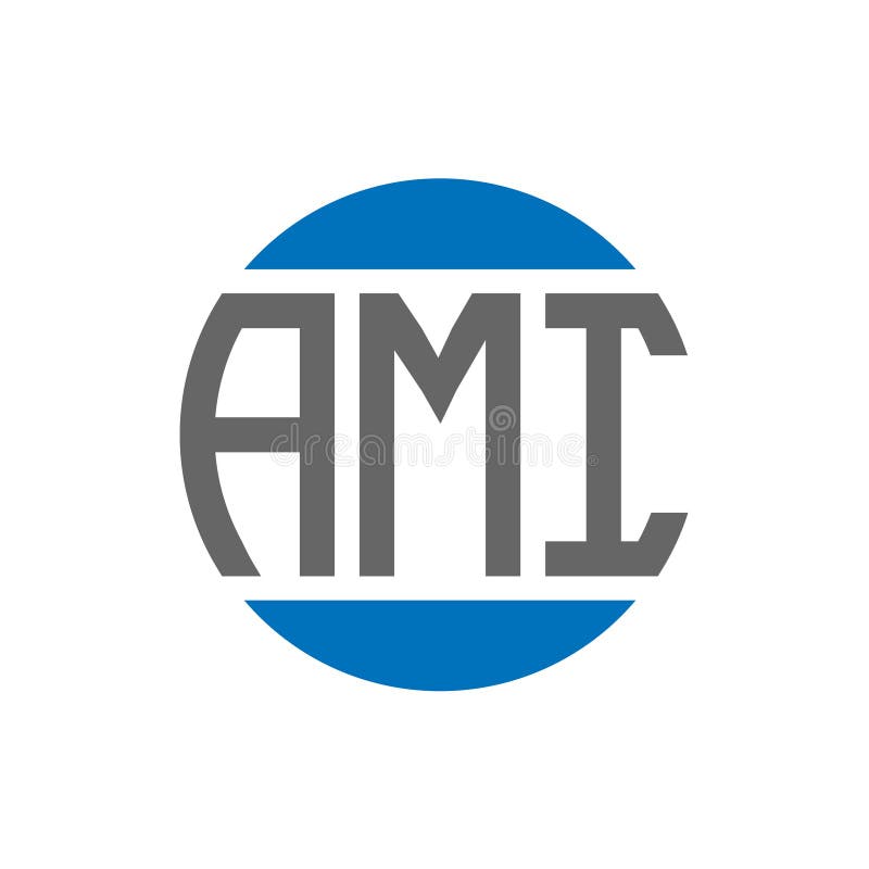 AMI Letter Logo Design on White Background. AMI Creative Initials ...