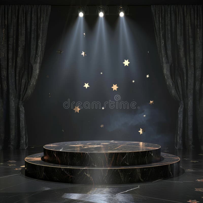 Amidst Twinkling Stars, the Stage Awaits Its Enchanting Performance ...