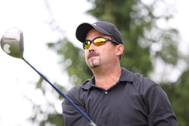 Amine Joudar at the Golf Prevens Trpohee 2009 Editorial Stock Image ...