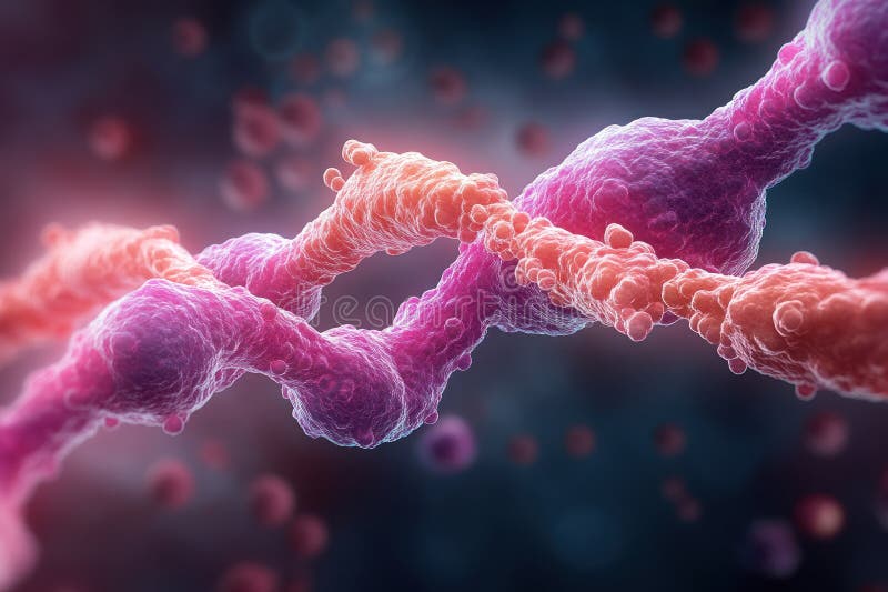 Amino Acid Bonds and Their Role in Life Processes Stock Illustration ...