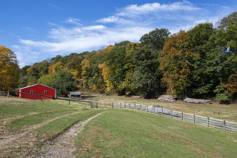 Ohio Amish country scene stock image. Image of buildings - 54325849